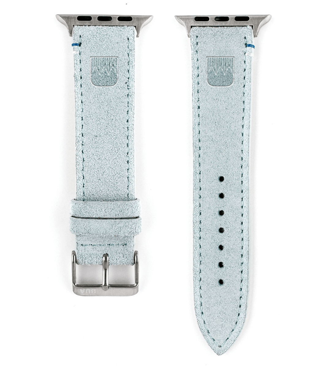 Bavarian BUA | Apple Watch® Wildlederband Himmelblau